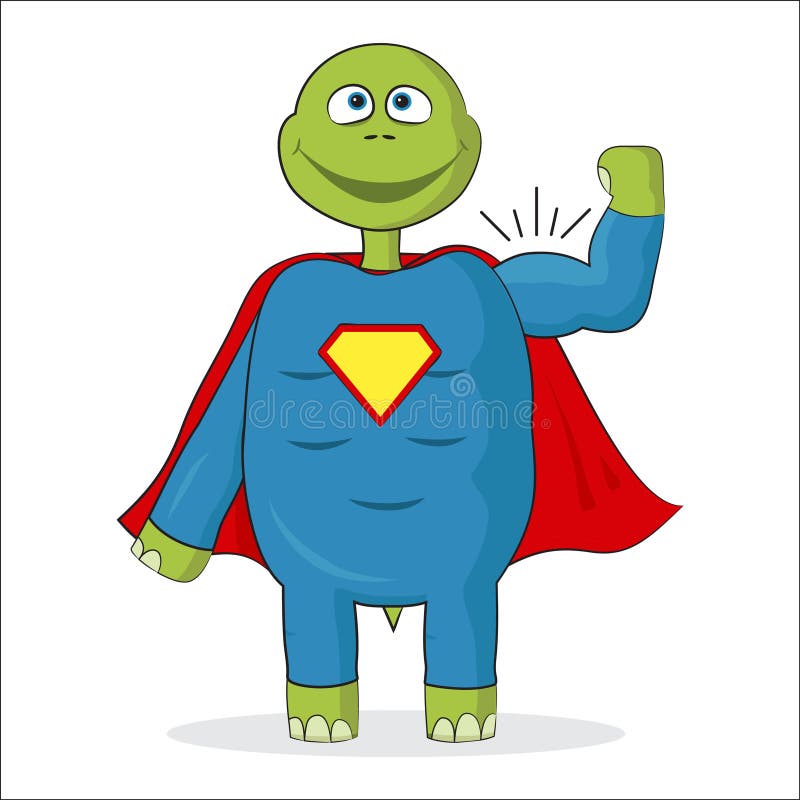 Muscular Turtle Bodybuilder Cartoon Stock Vector - Illustration of ...