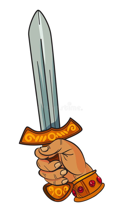 CQ Hand Sword Logo Design Symbol Stock Vector - Illustration of crest ...