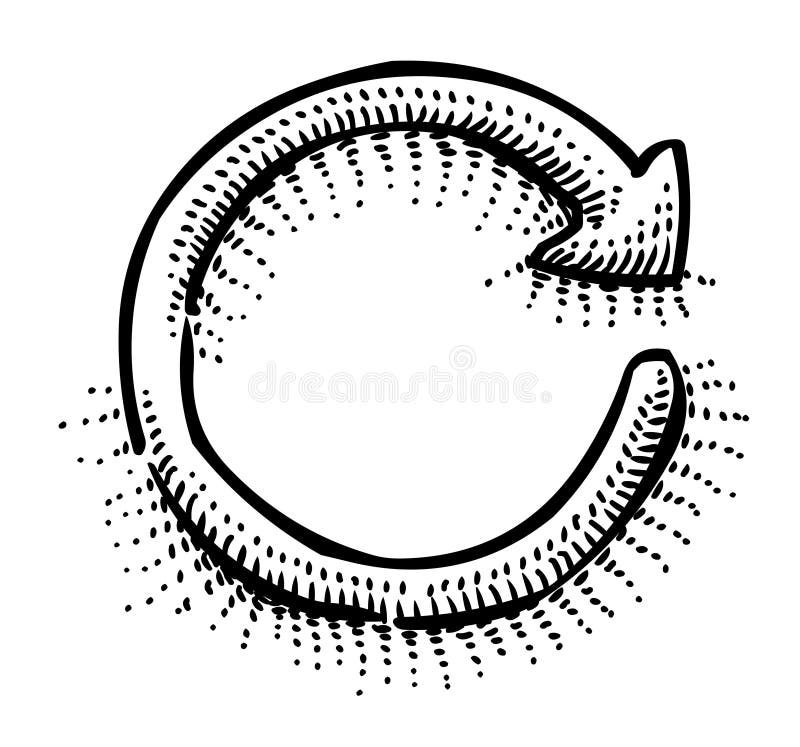 Cartoon image of Refresh stock vector. Illustration of modern - 95615391