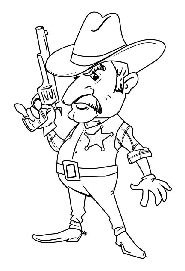 Cartoon Sheriff Stock Illustrations – 5,206 Cartoon Sheriff Stock ...