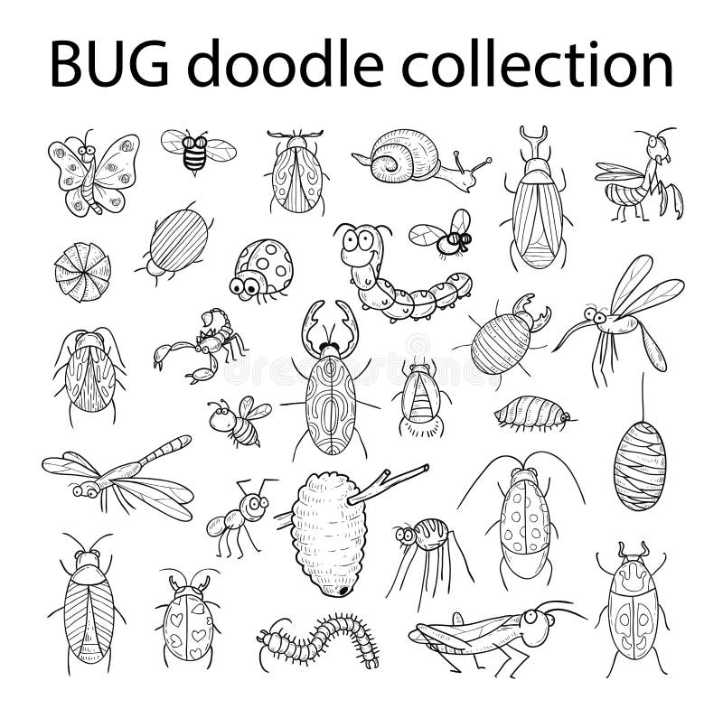 Cartoon bug icon stock illustration. Illustration of insect - 17884118