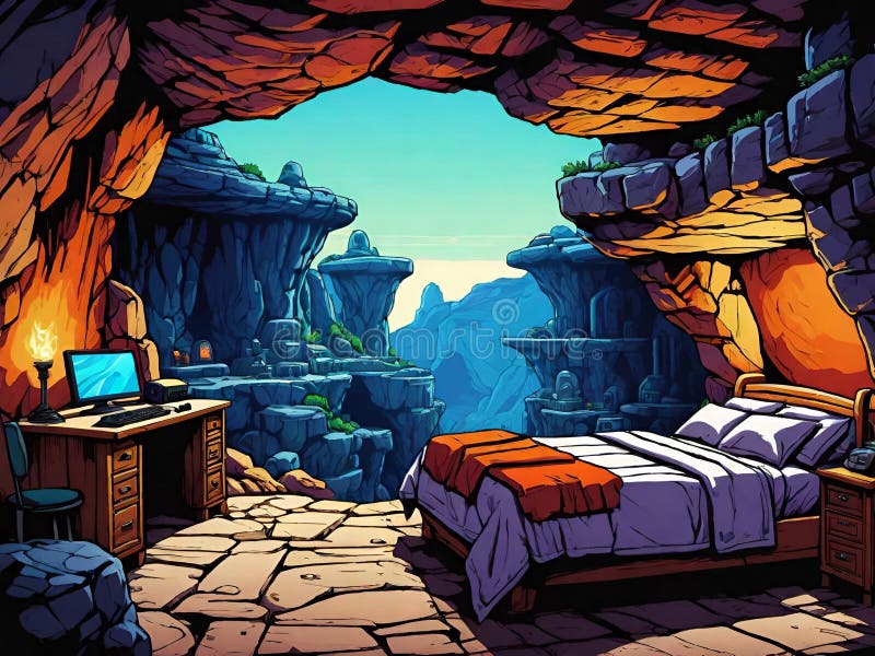Cartoon Interior Cave Stock Illustrations – 637 Cartoon Interior Cave ...