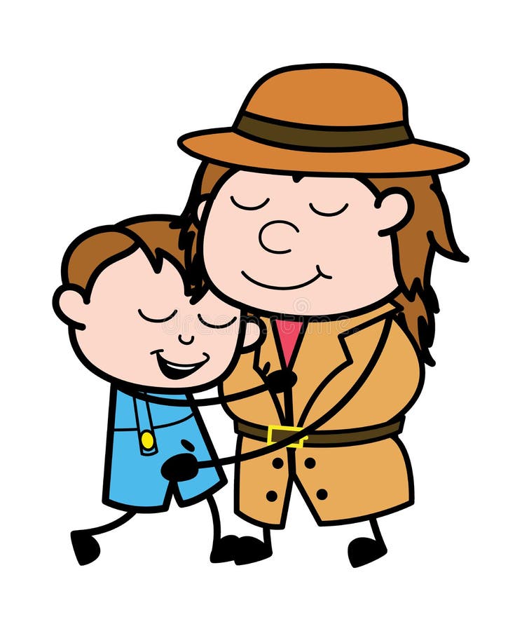 Police Hug Stock Illustrations – 36 Police Hug Stock Illustrations ...