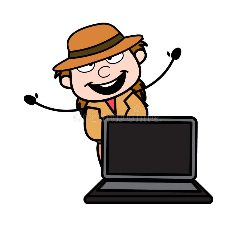 Investigator Presenting Stock Illustrations – 93 Investigator ...