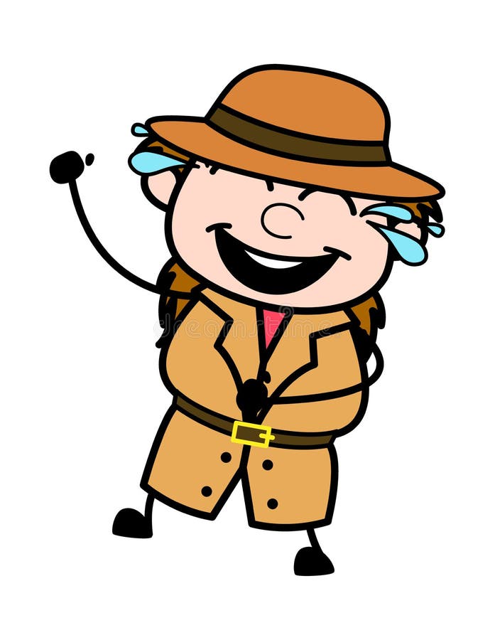 Laughing Detective Stock Illustrations – 84 Laughing Detective Stock ...