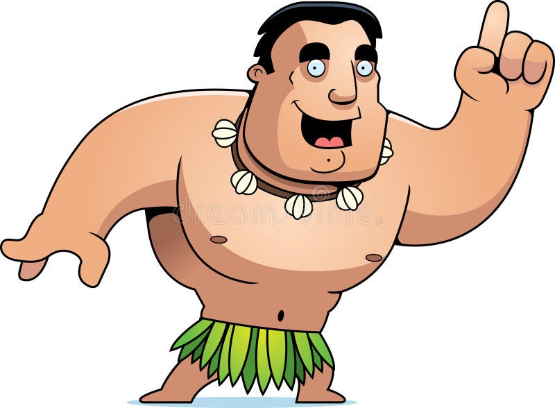 Cartoon Man Grass Skirt Stock Illustrations – 37 Cartoon Man Grass ...