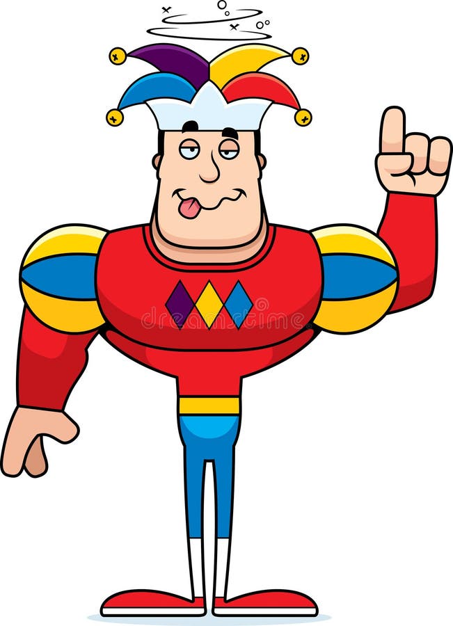 Cartoon Jester Angry stock vector. Illustration of cartoon - 41818973