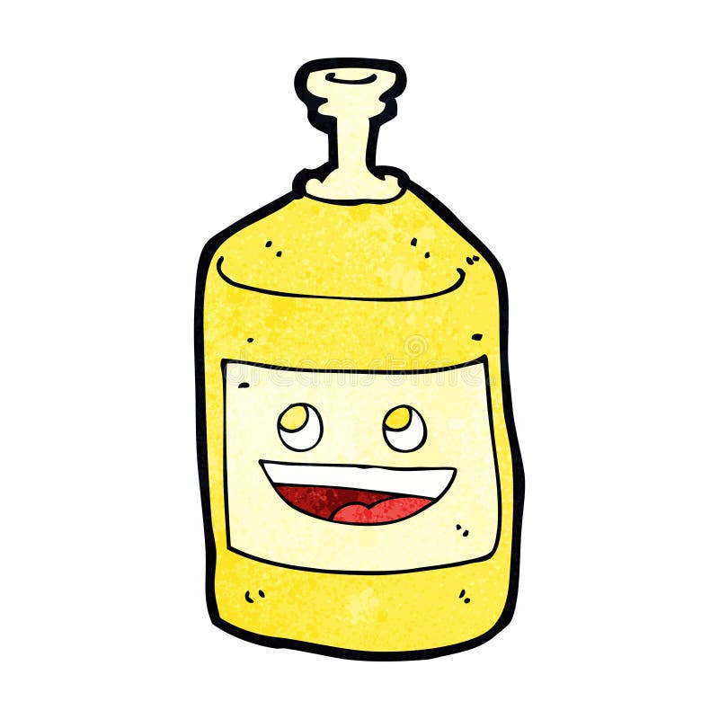 Cartoon juice bottle stock illustration. Illustration of quirky - 52967963