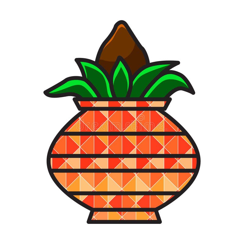 Cartoon kalash stock vector. Illustration of design - 258994661