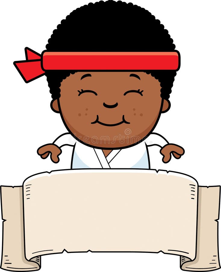 Cartoon Karate Kid Banner Stock Illustrations – 136 Cartoon Karate Kid ...