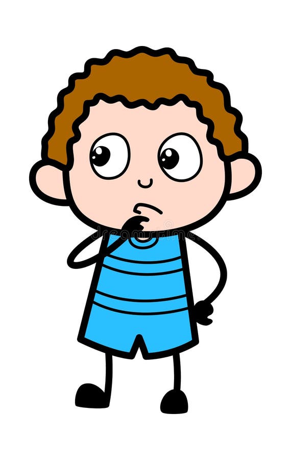Cartoon Child Thinking Stock Illustrations – 5,818 Cartoon Child ...
