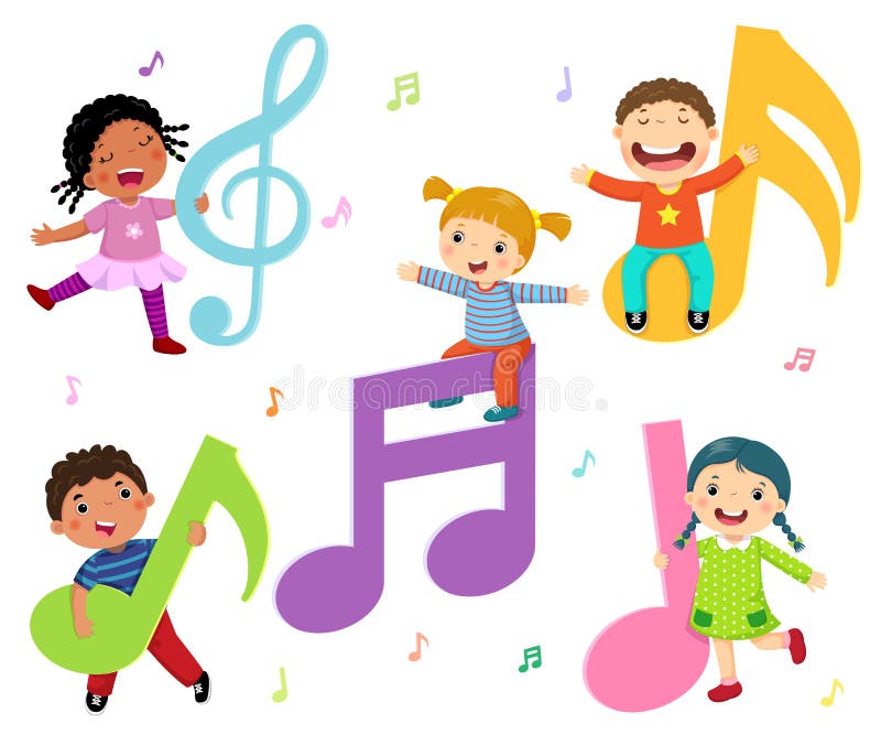 Cartoon Musical Notes Stock Illustrations – 23,182 Cartoon Musical ...