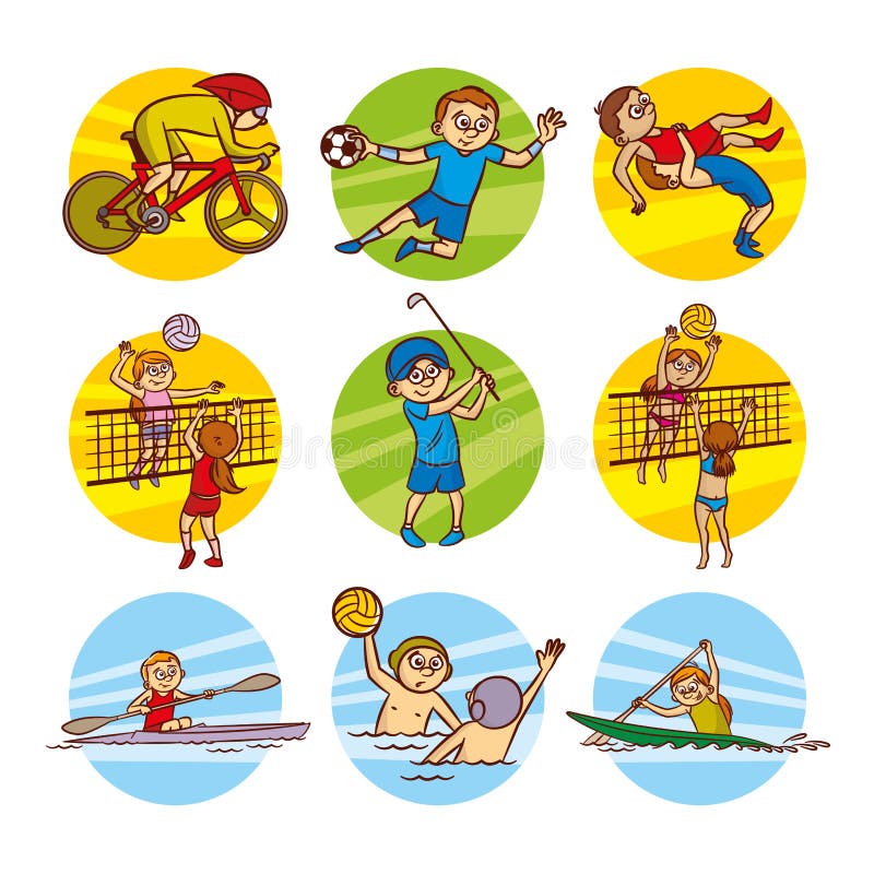 Handball Cartoon Stock Illustrations – 1,362 Handball Cartoon Stock ...