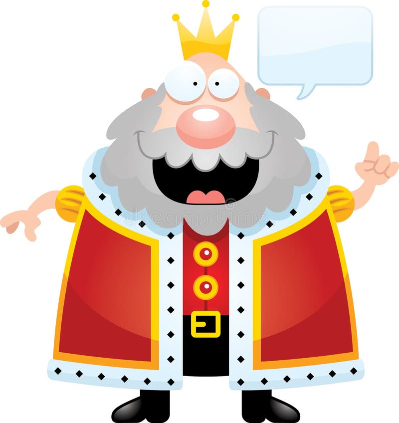 Cartoon King Talking stock vector. Illustration of hero - 51130332