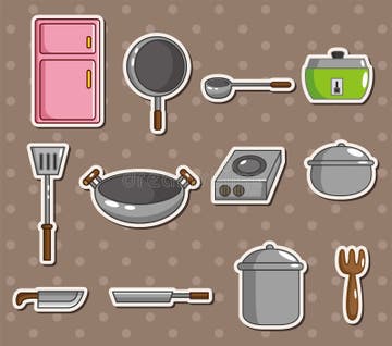 Kitchen Stickers Stock Illustrations – 5,095 Kitchen Stickers Stock ...