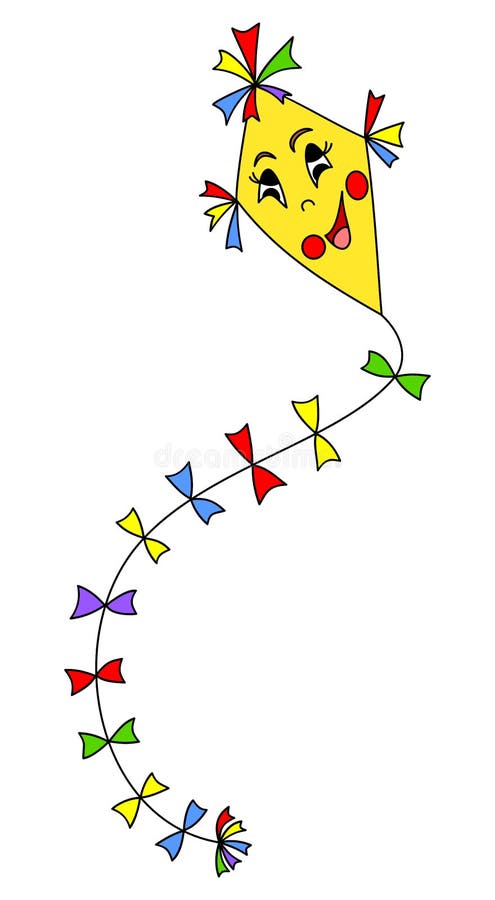 Cartoon Kite String Stock Illustrations – 996 Cartoon Kite String Stock ...