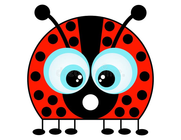 Cute Cartoon Ladybug Bird Stock Illustrations – 1,943 Cute Cartoon ...