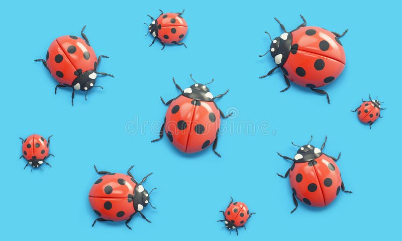 Ladybugs View Stock Illustrations – 69 Ladybugs View Stock ...