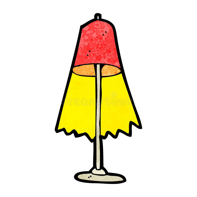 Cartoon lamp stock illustration. Illustration of character - 38074955