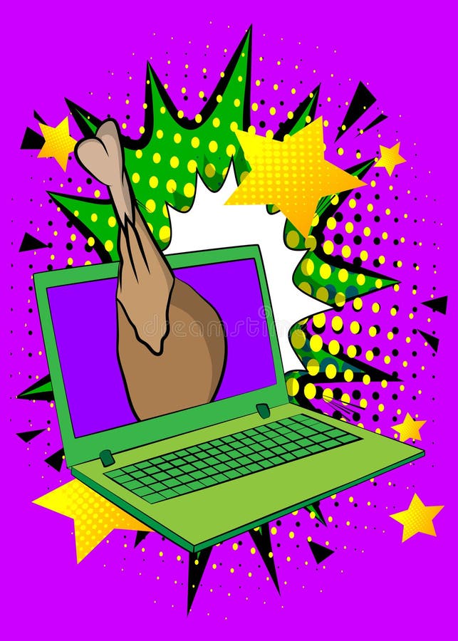 Comic Book Style Cartoon Chicken Stock Illustrations – 295 Comic Book ...