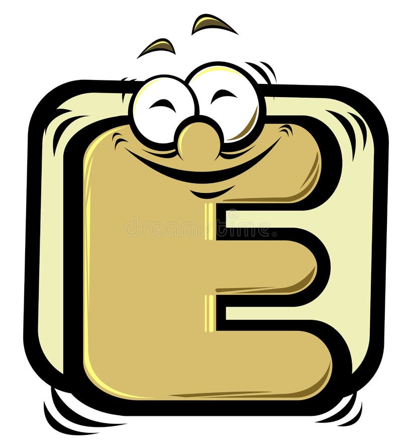 Cartoon letter stock vector. Illustration of artwork - 10691083