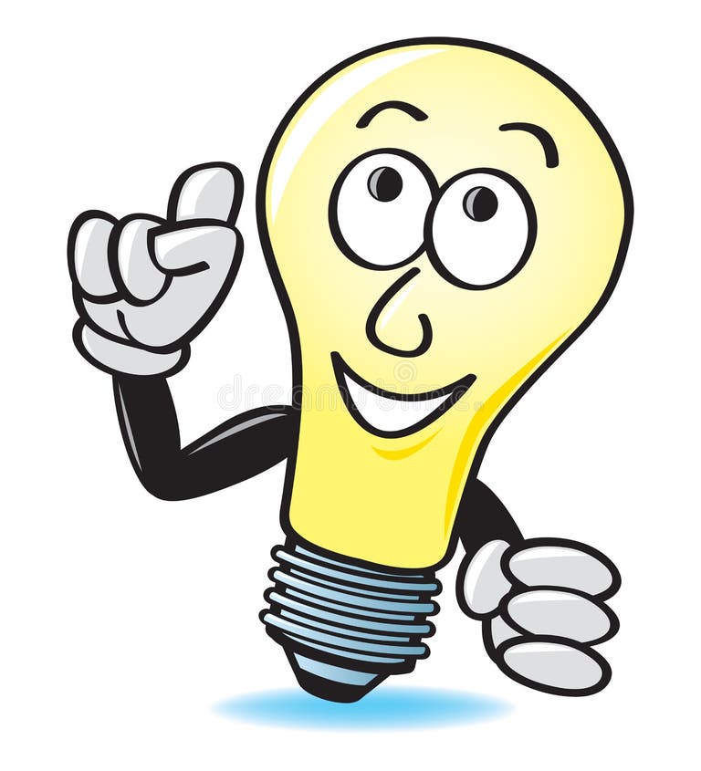 Cartoon Light Bulb Stock Illustrations – 44,454 Cartoon Light Bulb ...