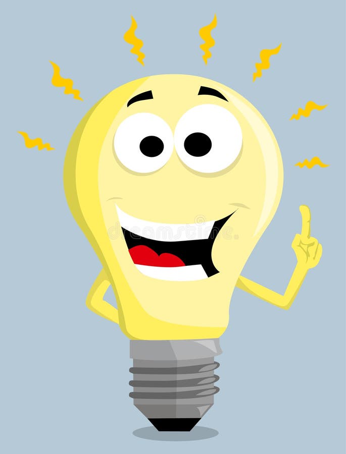 Cartoon Light Bulb Stock Illustrations – 44,454 Cartoon Light Bulb ...