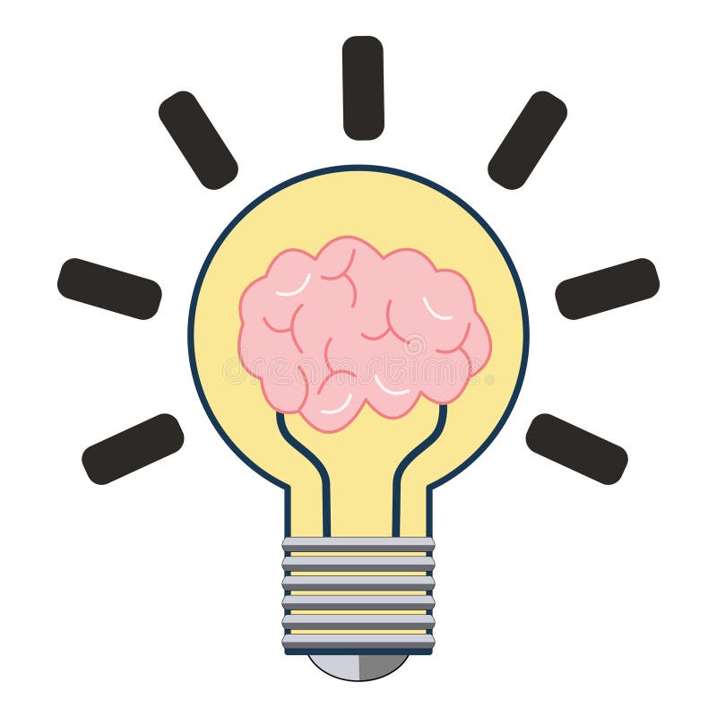 Bulb Brain Cartoon Stock Illustrations – 7,102 Bulb Brain Cartoon Stock ...