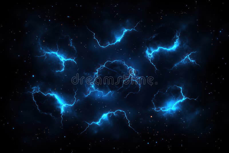 Cartoon Lightning Animation: Animated Frames of Electric Strike, Magic ...