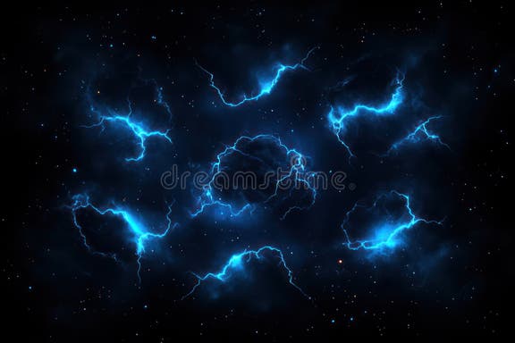 Cartoon Lightning Animation: Animated Frames of Electric Strike, Magic ...