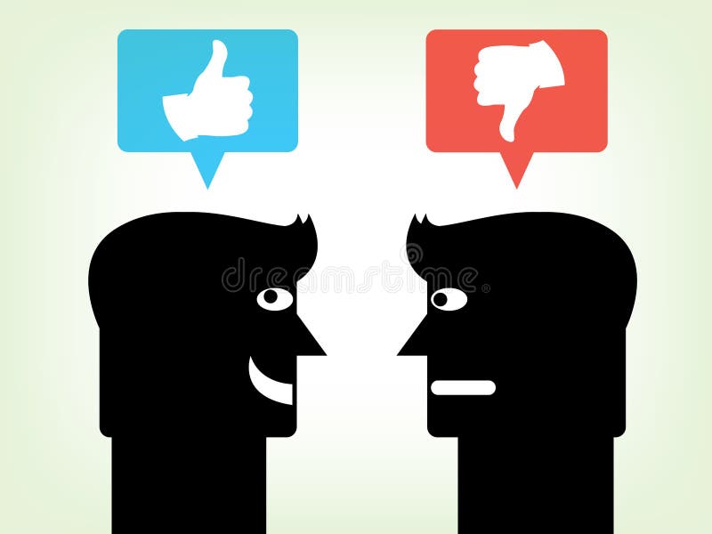 Cartoon dislike emoticon stock vector. Illustration of disagree - 78174050