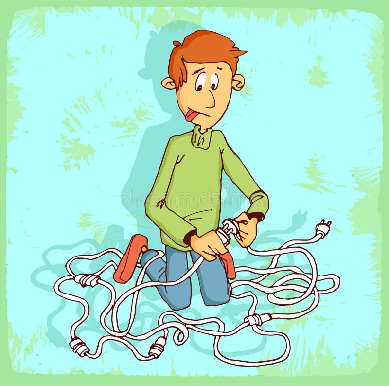 Cartoon Link Illustration , Vector Icon. Stock Vector - Illustration of ...