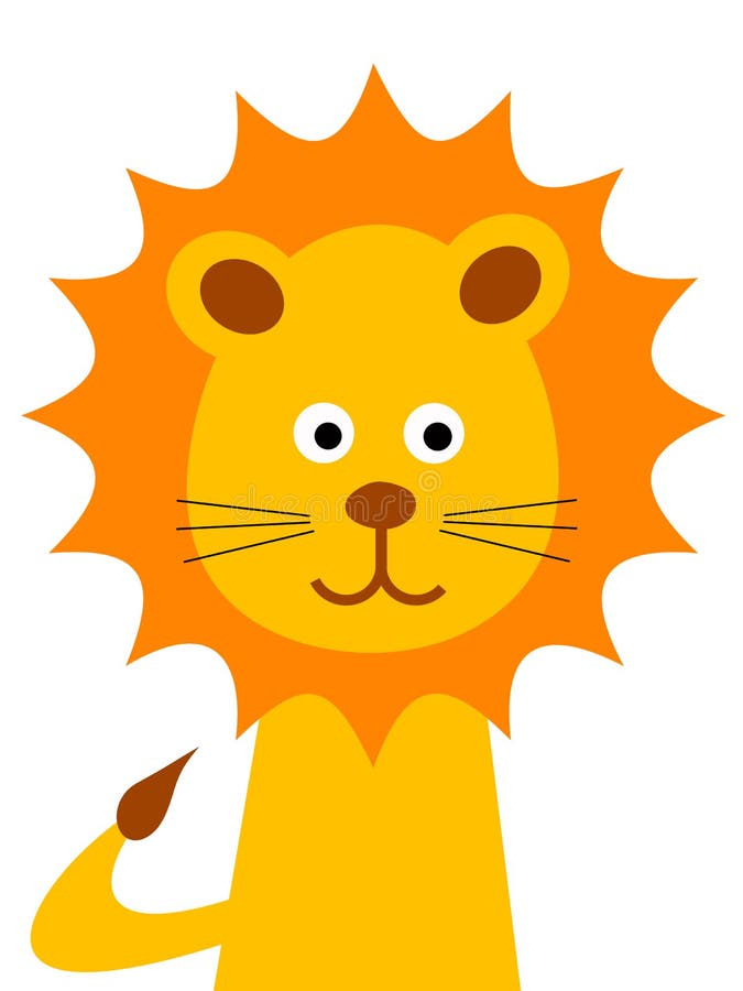 Simple Cartoon Lion Pictures