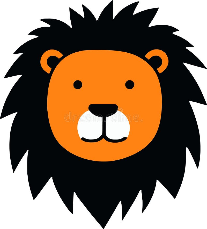 Lion Clipart Face