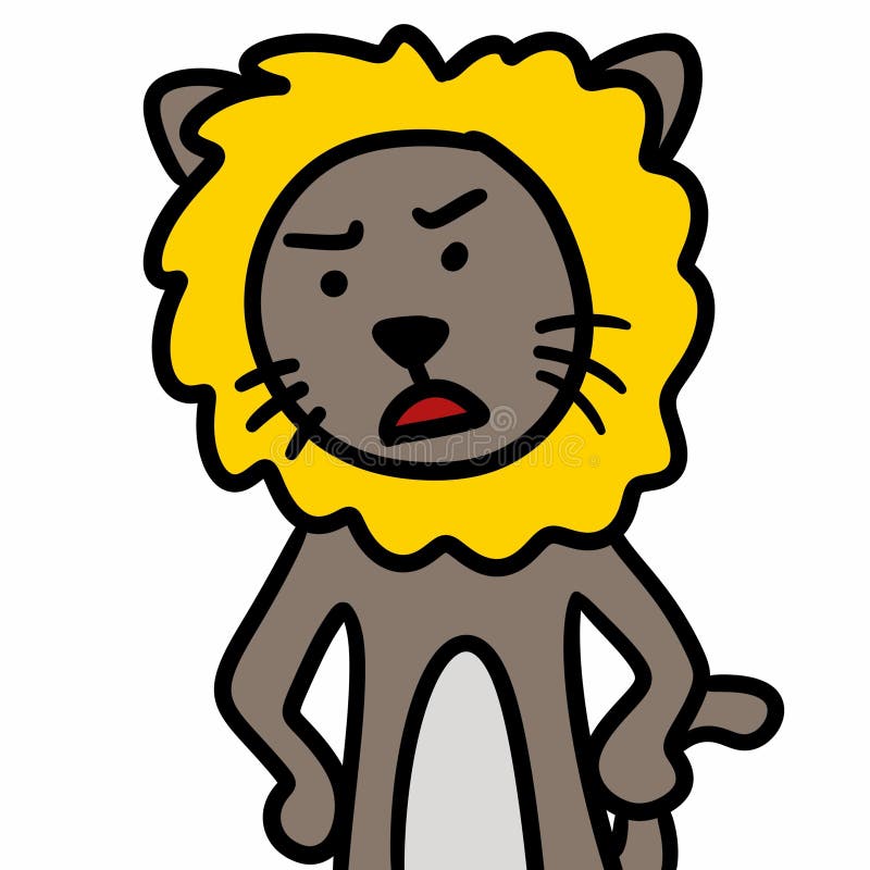 Lion Showing Teeth Stock Illustrations – 90 Lion Showing Teeth Stock ...