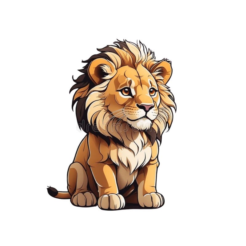 Lion Male Aslan Stock Illustrations – 75 Lion Male Aslan Stock ...