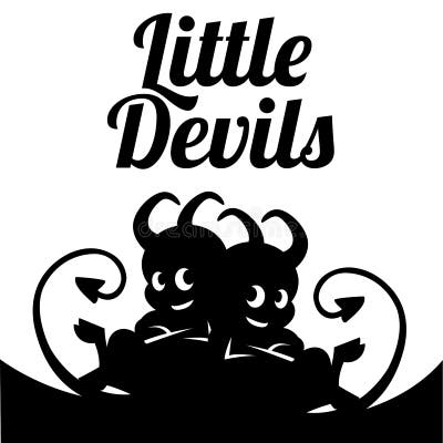 Cartoon Little Devil or Imp - Vector Illustration Stock Vector ...