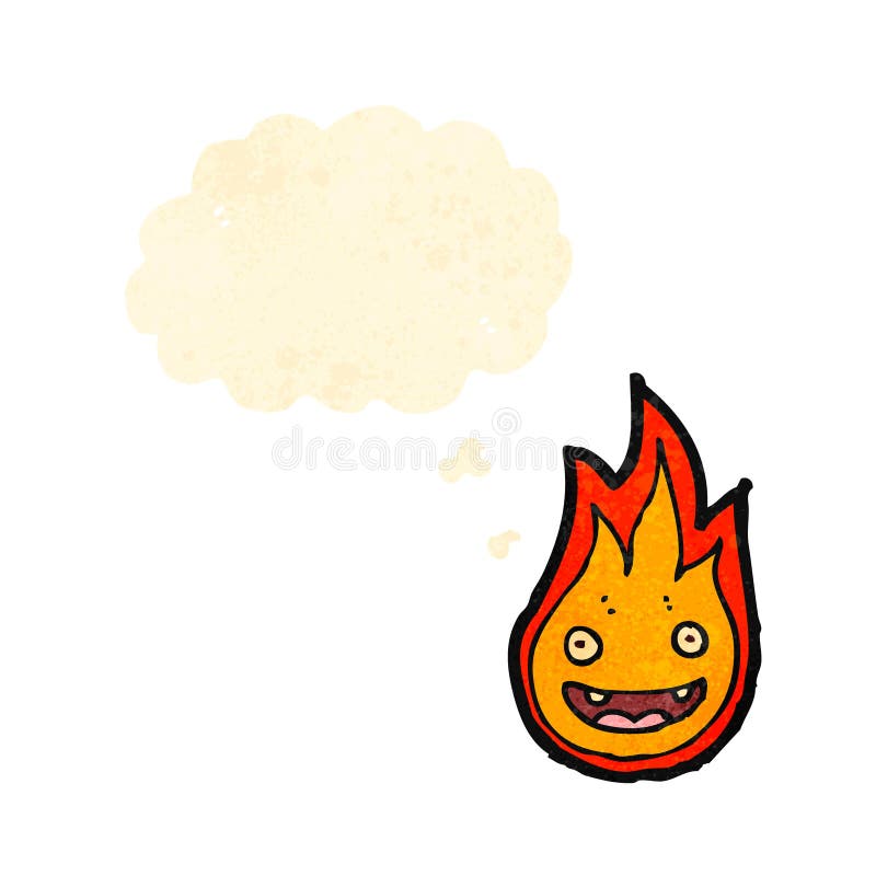 Little flame cartoon stock vector. Illustration of cartoon - 38028790