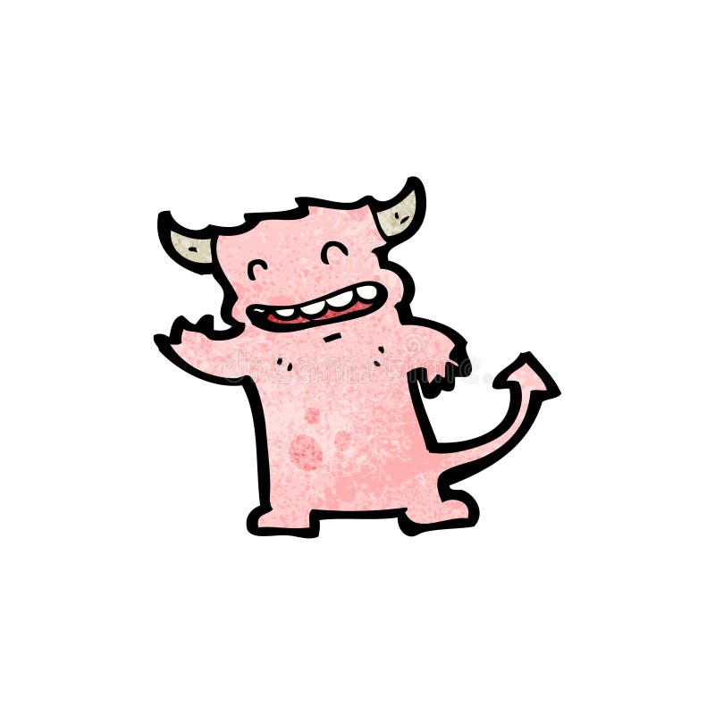 Cartoon little imp stock vector. Illustration of traditional - 38067649