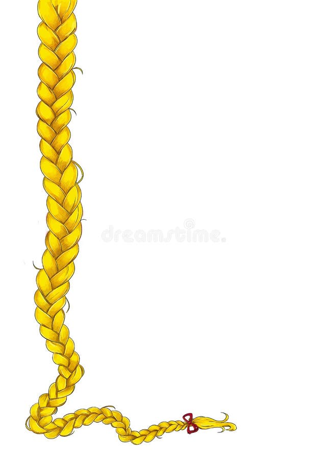 Cartoon Hair Braid Stock Illustrations – 2,340 Cartoon Hair Braid Stock ...