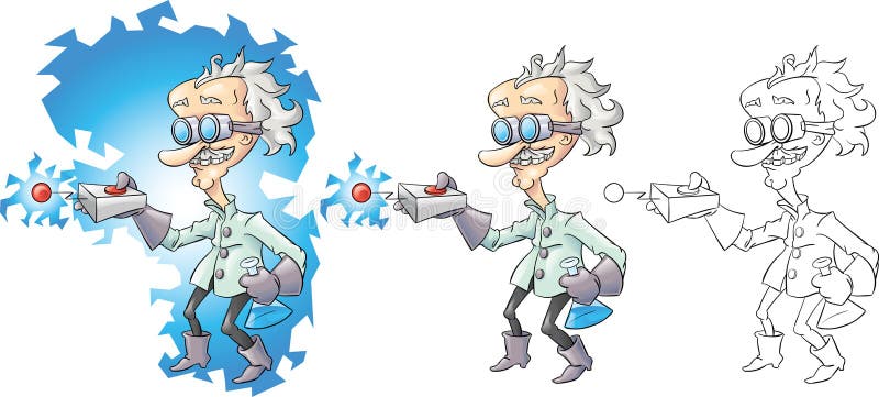 Crazy Mad Scientist Stock Illustrations – 615 Crazy Mad Scientist Stock ...