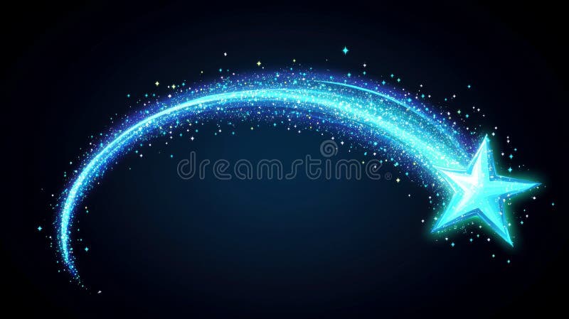 In a Cartoon of a Magic Blast Game, a VFX Light Effect Shows a Magician ...