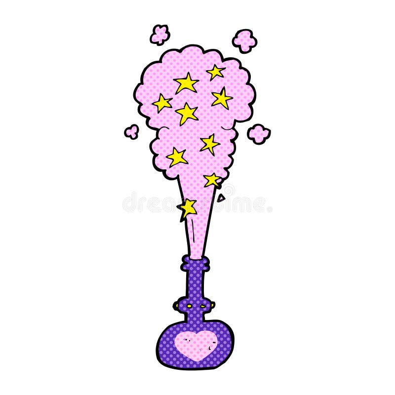 Magic potion cartoon stock vector. Illustration of cartoon - 32102484