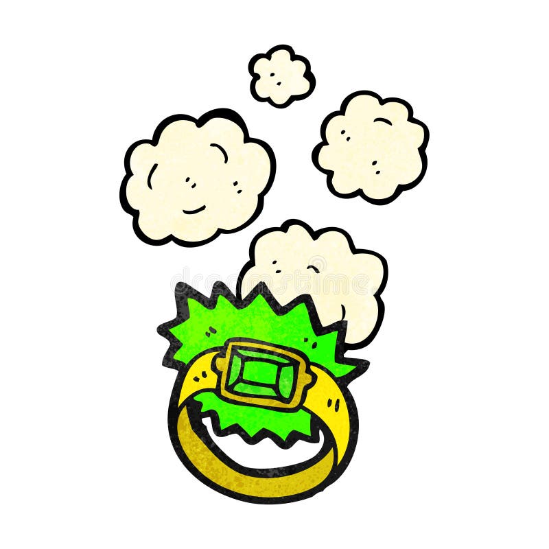 Cartoon magic ring stock vector. Illustration of quirky - 38036323
