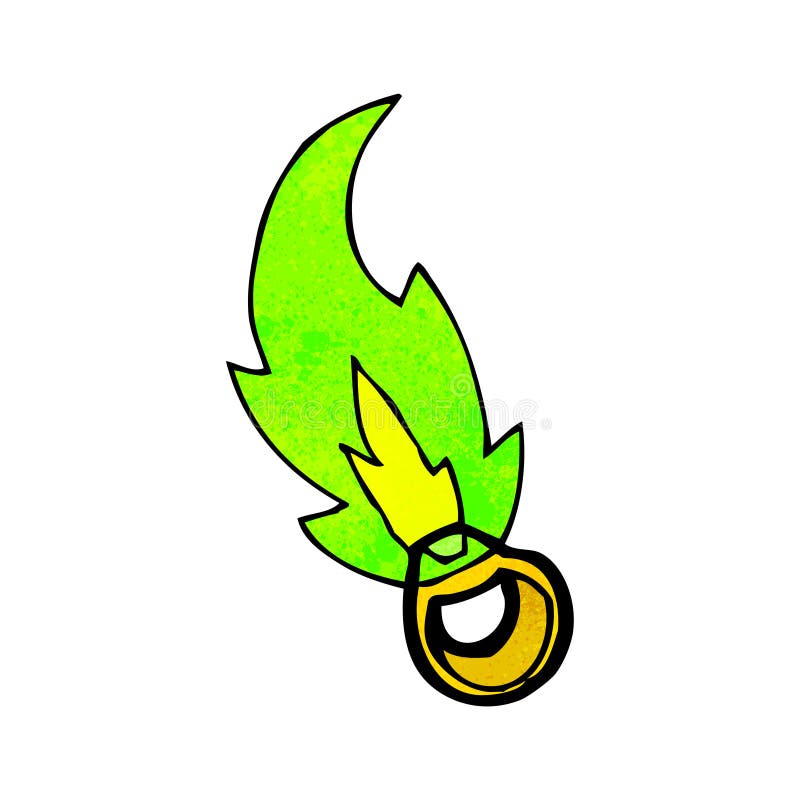 Magic ring cartoon stock vector. Illustration of power - 38057022