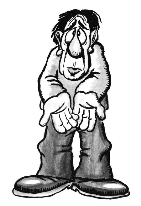 Cartoon Begging Stock Illustrations – 1,835 Cartoon Begging Stock ...