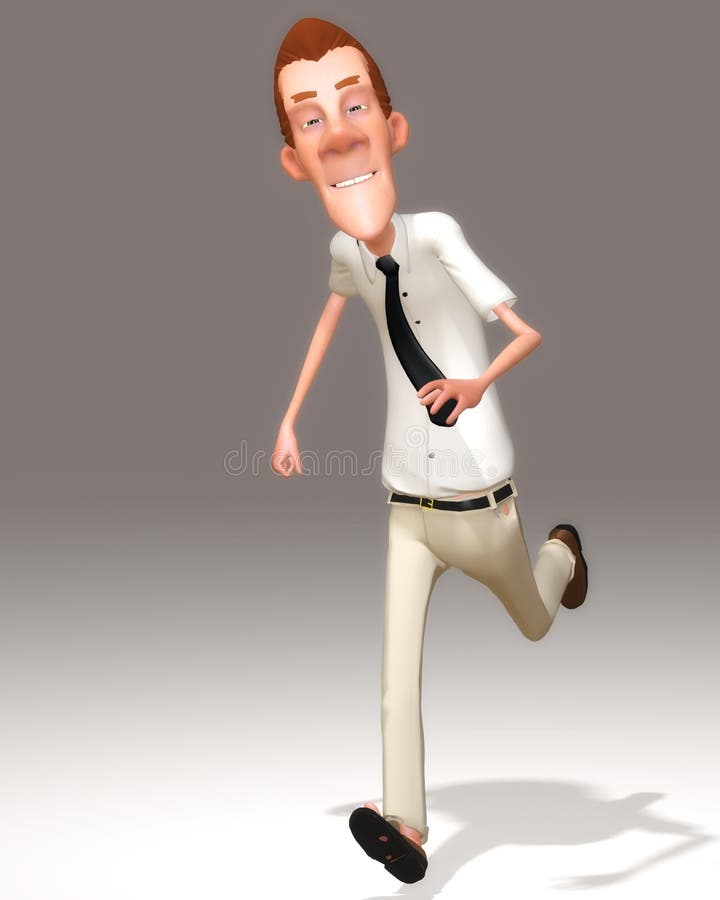 Cartoon Man stock illustration. Illustration of comic - 44657405