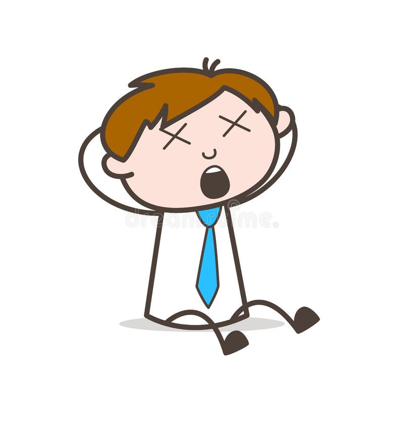 Cartoon Man Dizzy Stock Illustrations – 557 Cartoon Man Dizzy Stock ...