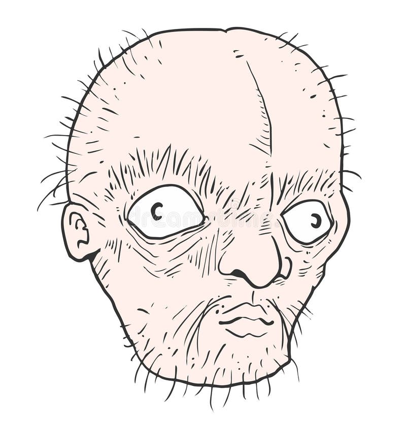 Cartoon man draw stock vector. Illustration of emotion - 298422746