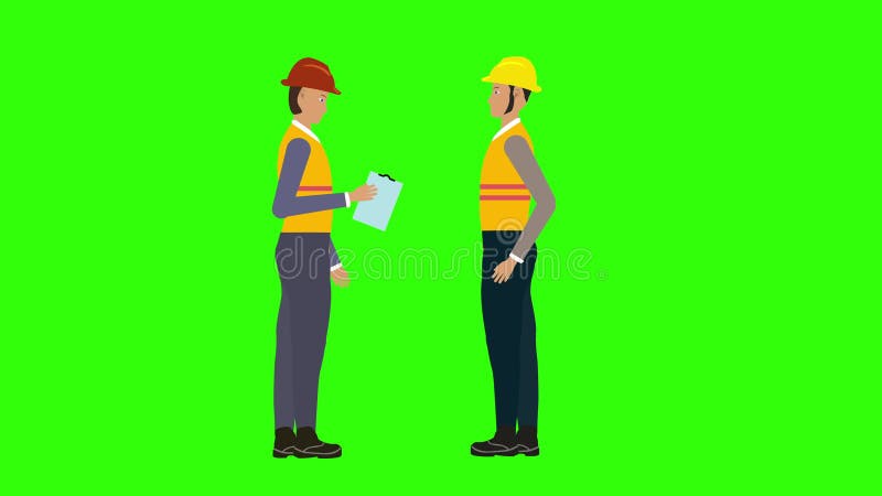 Industrial Construction Work with Peoples and Machines, Crane Scene ...